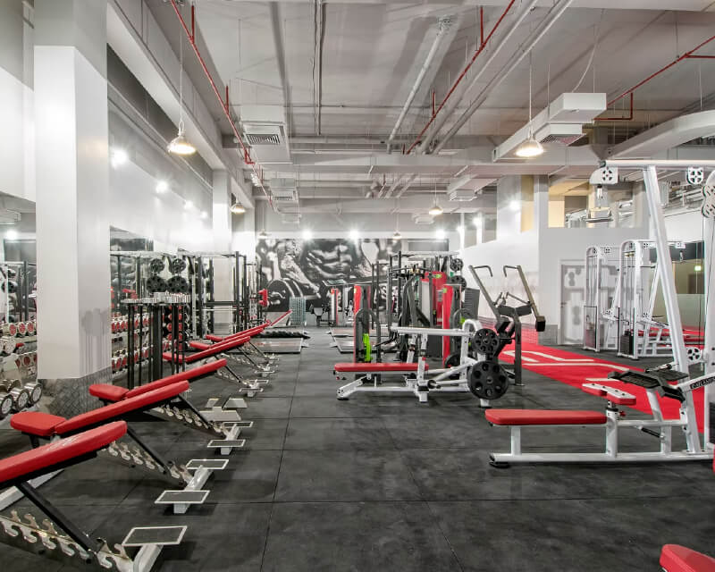 Emirates Financial Tower Gym - ECC Fitout
